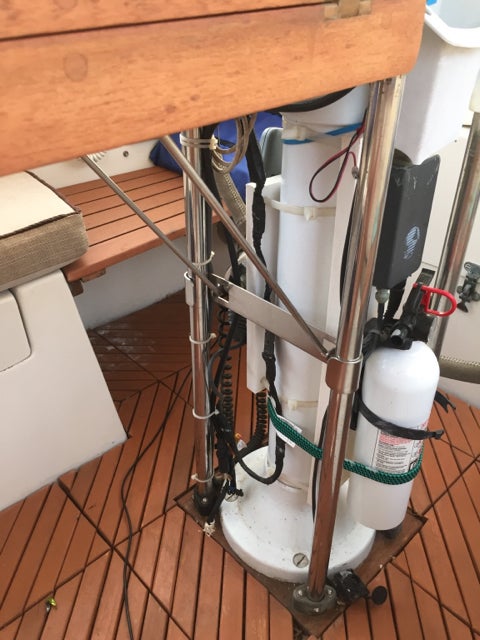 Installing an Edson Cockpit Table | SailNet Community