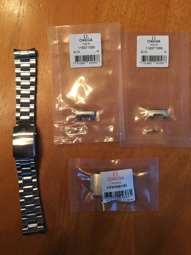 Speedmaster with adjustable clasp - finally done | WatchUSeek Watch Forums