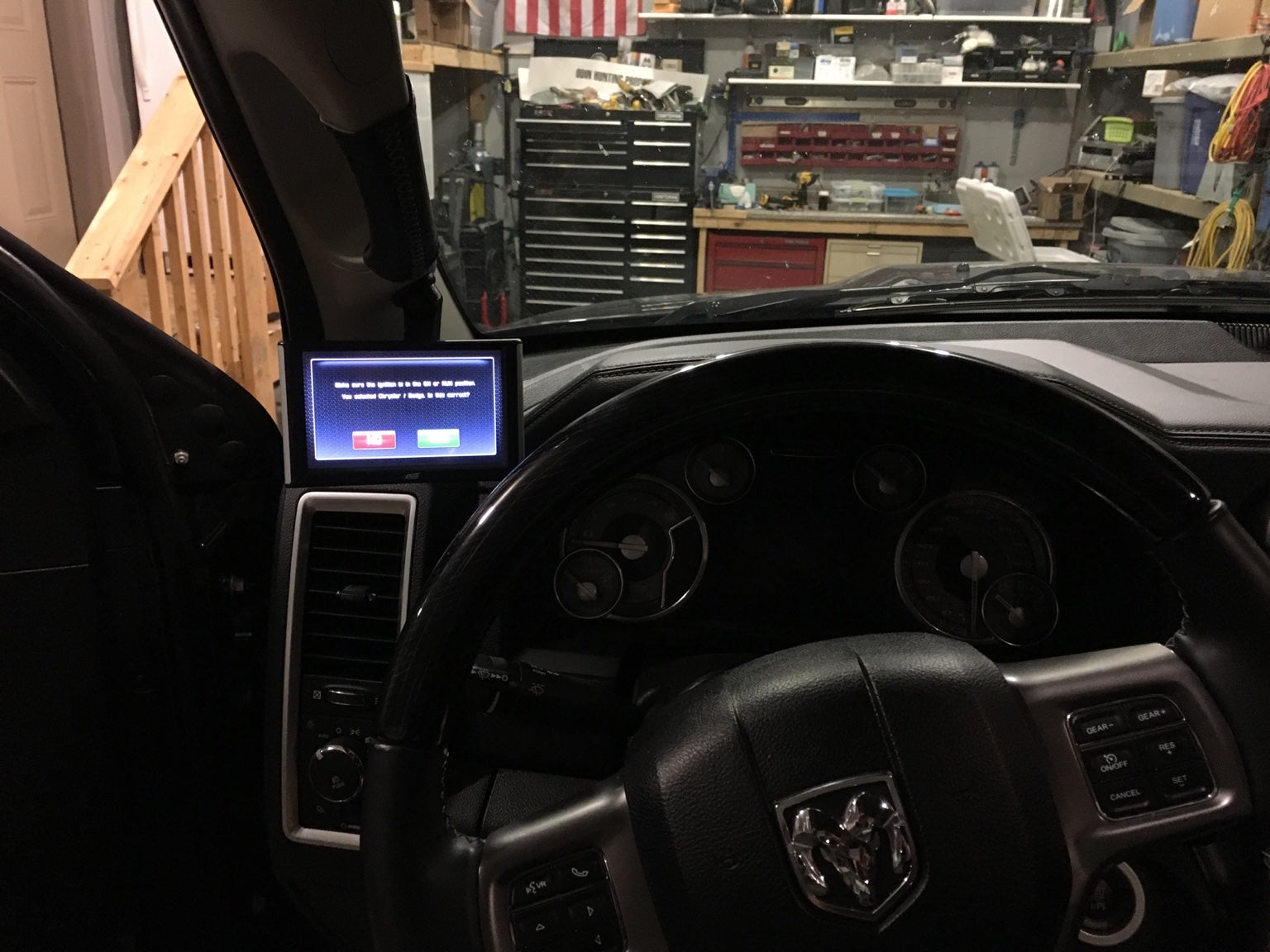 Edge 38405 pillar mount | RAM 1500 Diesel Forum