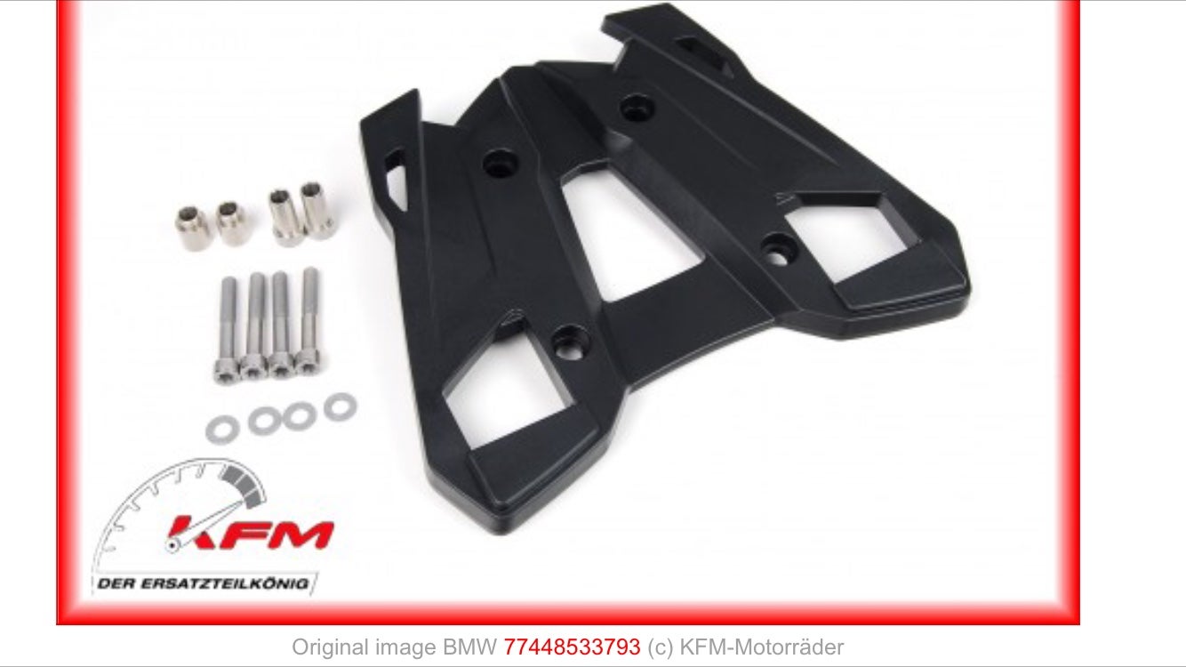 F800GS rear rack for Vario top case fitting | BMW F800 Forum