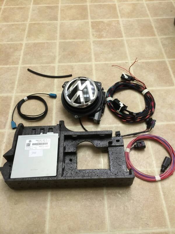 Emblem reverse camera control module tray | VW Vortex - Volkswagen Forum