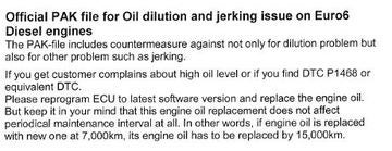 Diesel Particulate Filter (DPF) dash light | Subaru Outback Forums