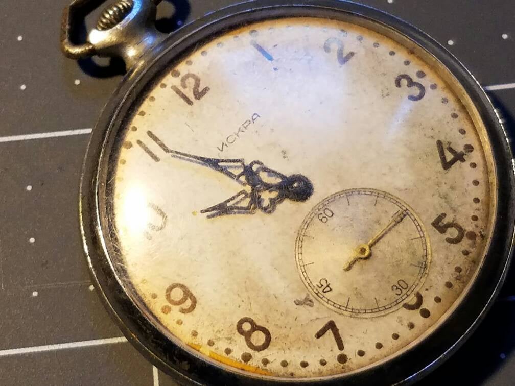 Iskra 1956 pocket watch | WatchUSeek Watch Forums