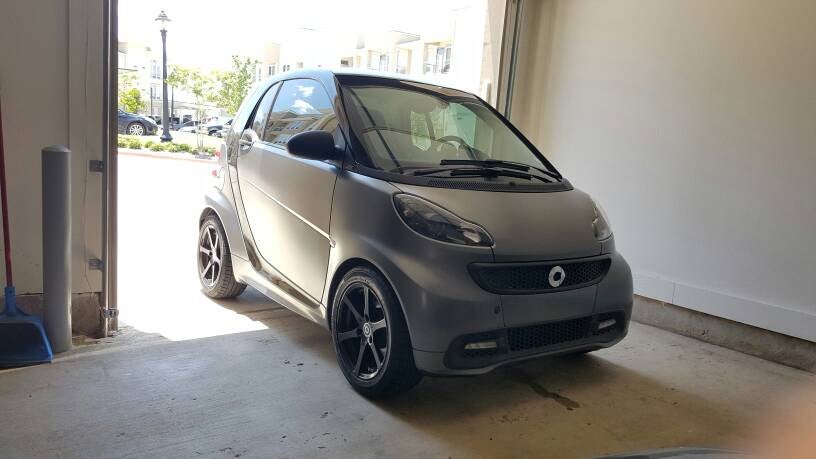 Lowered Smart Car