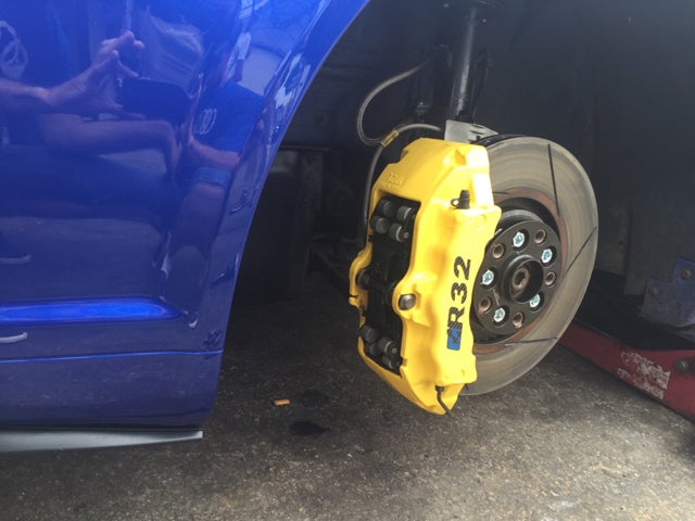 Brembo 17z calipers(MKIV R32) | VW Vortex - Volkswagen Forum