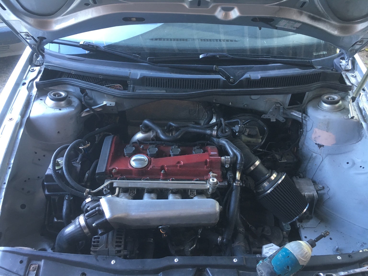 Cone filter on MAF? | VW Vortex - Volkswagen Forum