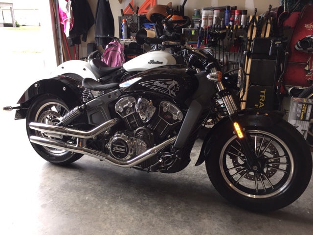 My Scout almost done (MIld Touring Mods) | Indian Motorcycle Forum