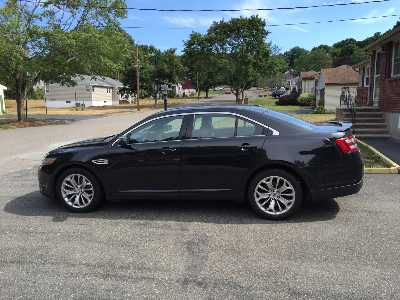 Rear Spoiler installed today | Taurus Car Club of America : Ford Taurus ...