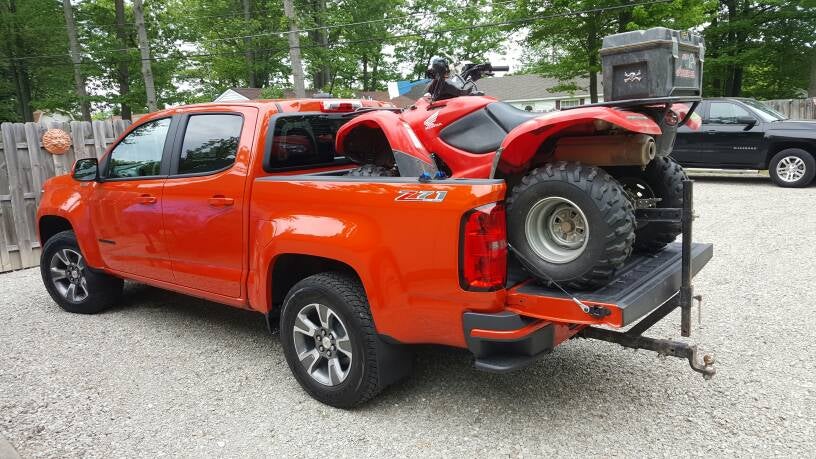 How does and ATV fit into a Short Bed? | Chevy Colorado & GMC Canyon