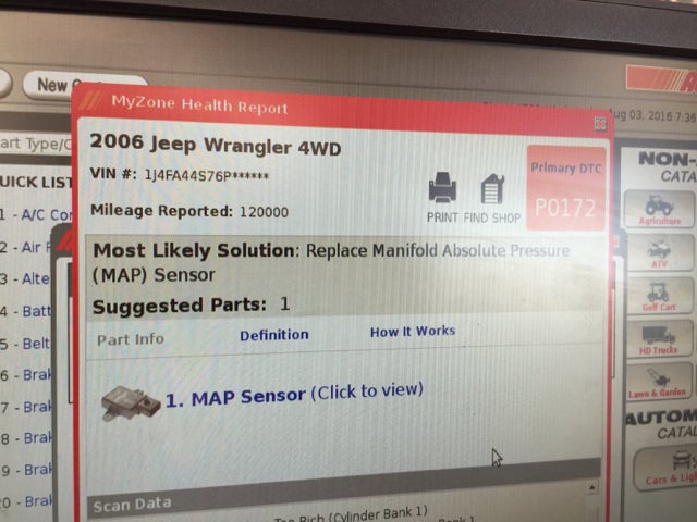MAP sensor | Jeep Wrangler Forum