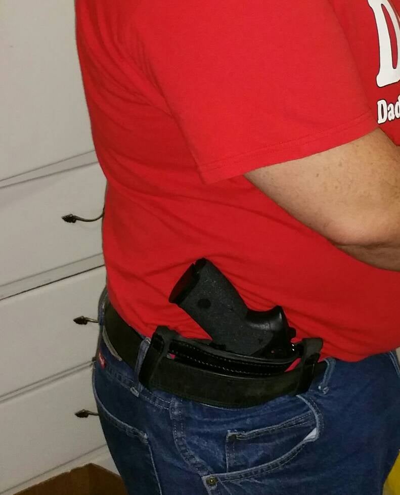 Revolver appendix holster that's narrow at the barrel end | Defensive Carry