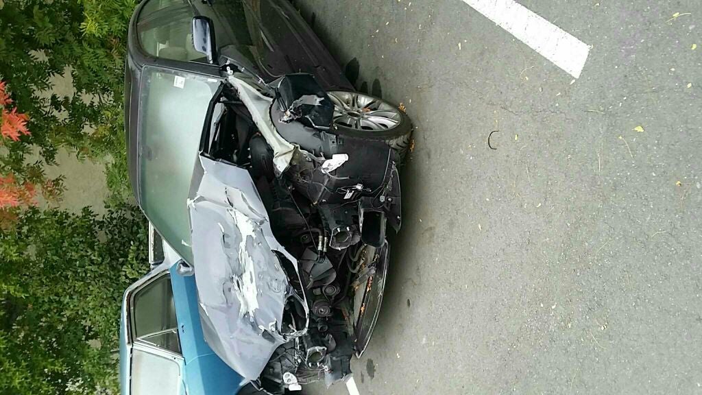 Bent strut tower after crash? | E46 Fanatics Forum