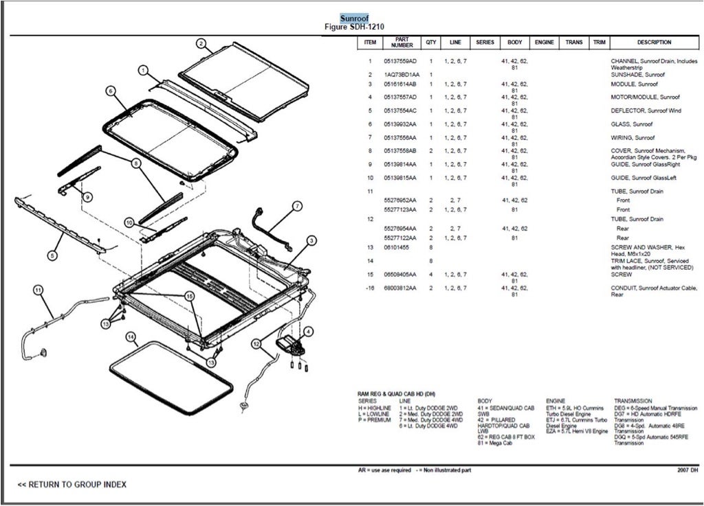 Replacing a Factory Sunroof - What are my options? | Cummins Diesel Forum