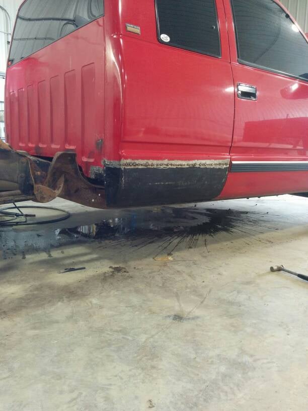 Fixing rusted cab corners 1994 Chevy | GMC Truck Forum