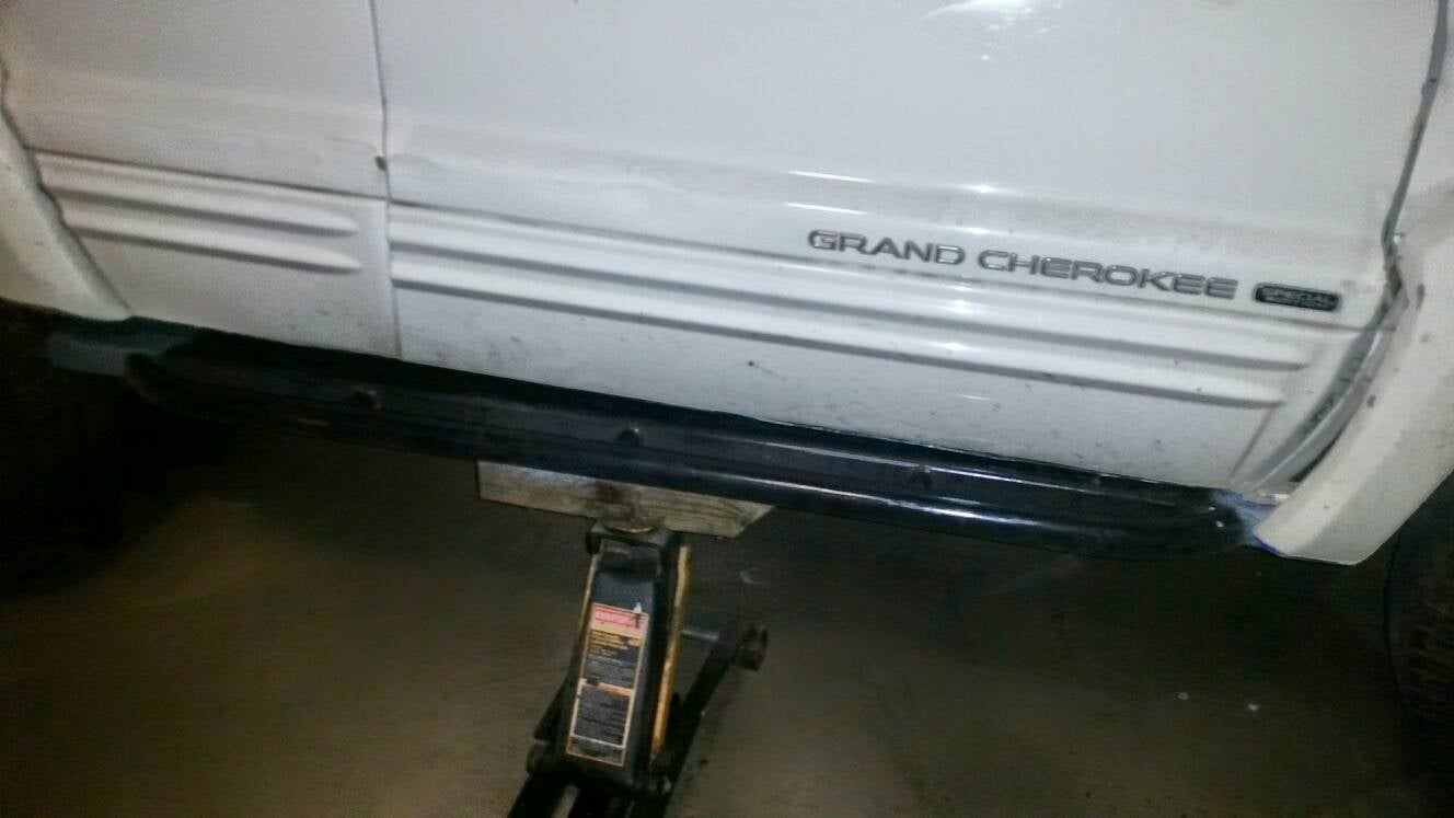WJ rocker repair/rock sliders/steps | Jeep Cherokee Talk