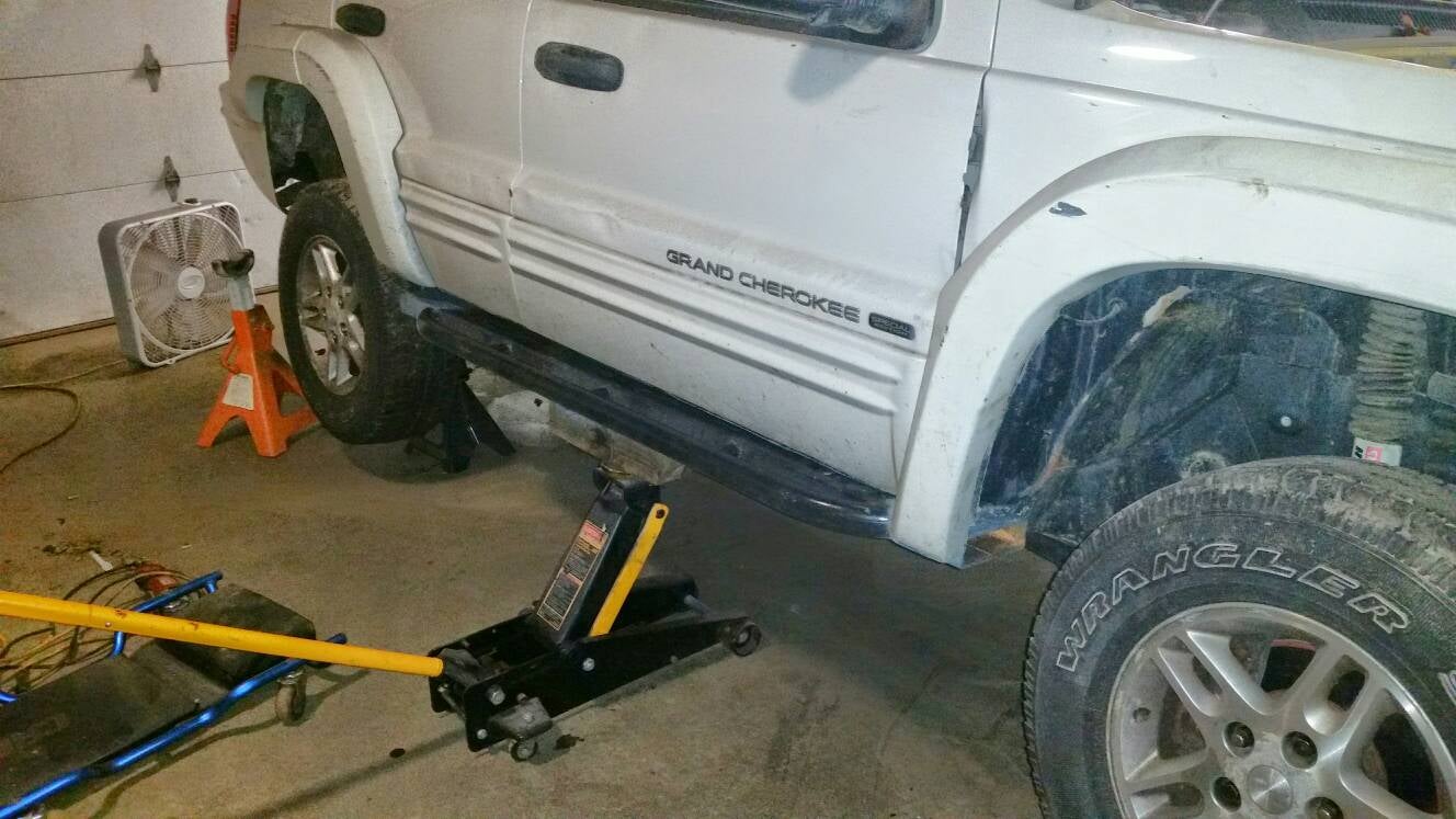 WJ rocker repair/rock sliders/steps | Jeep Cherokee Talk