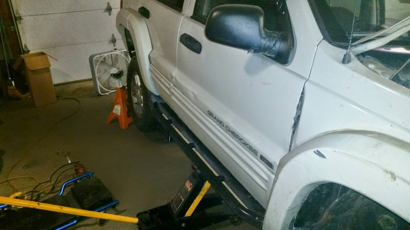 WJ rocker repair/rock sliders/steps | Jeep Cherokee Talk