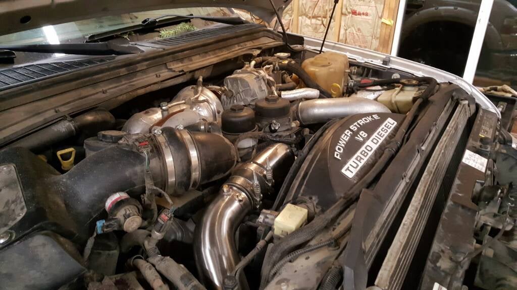 Flo-pro egr delete kit with intake elbow | Ford Powerstroke Diesel Forum