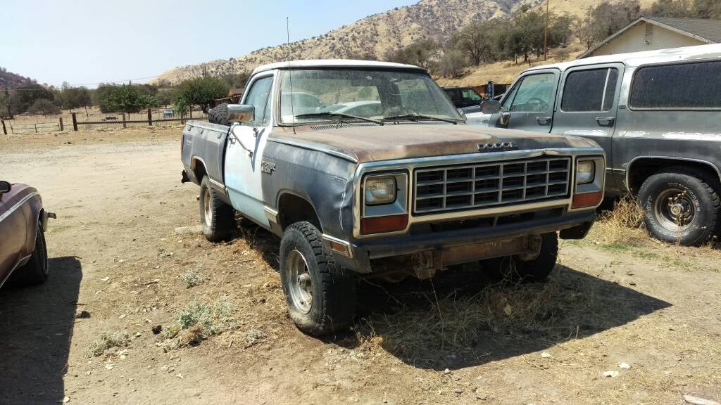 1984 Dodge W150 Marksman | Dodge RamCharger Central