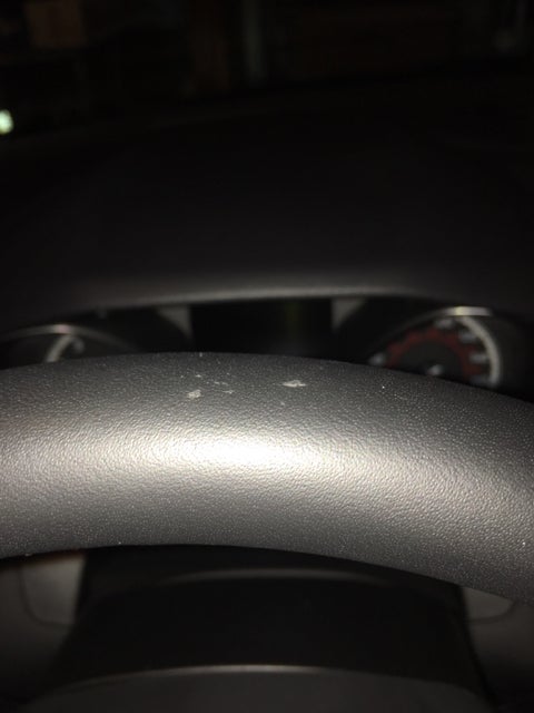 Any tips to fix these scratches on my steering wheel? | Ford Focus ST Forum