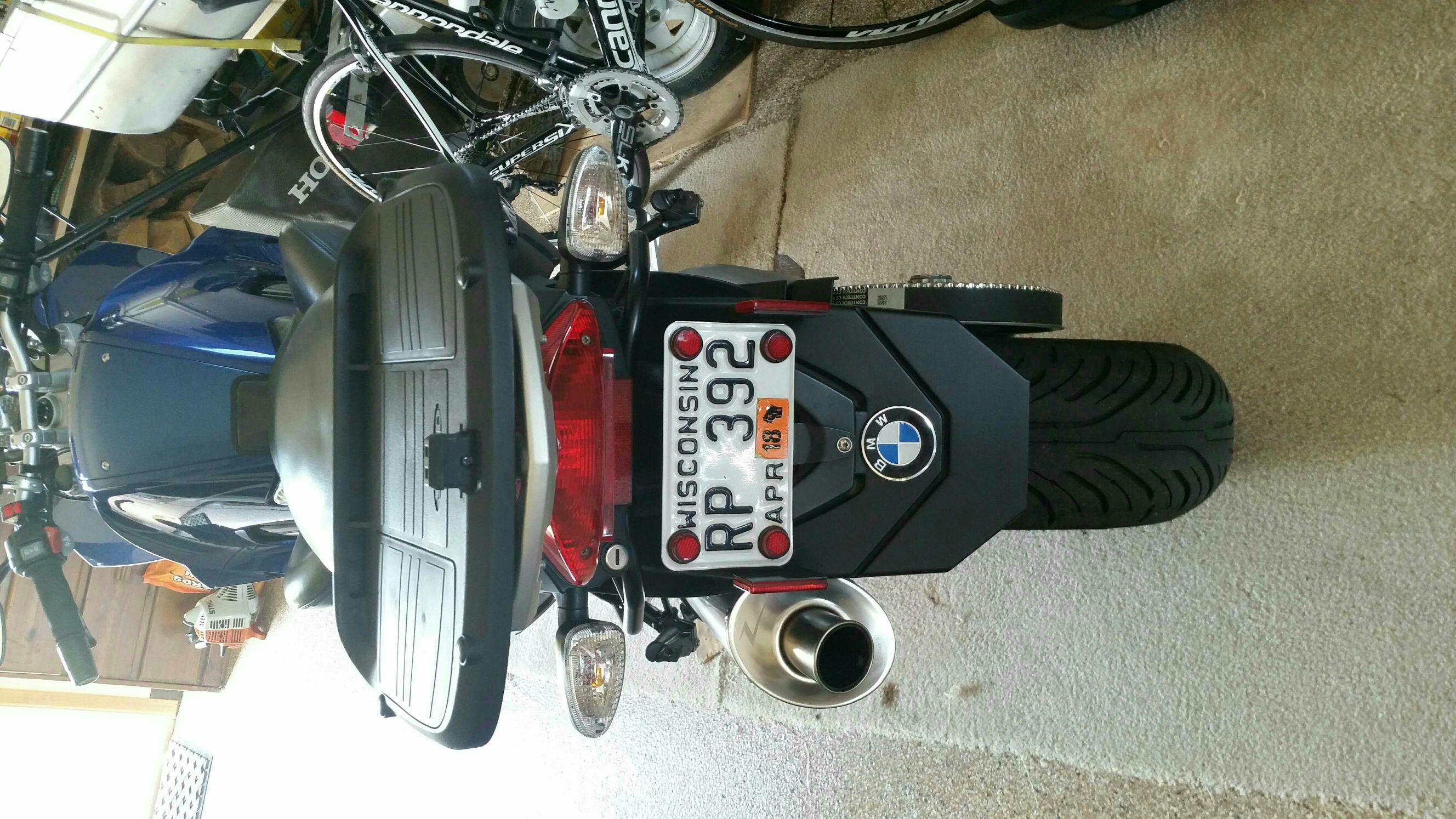 ST Mudguard Beautification | BMW F800 Forum