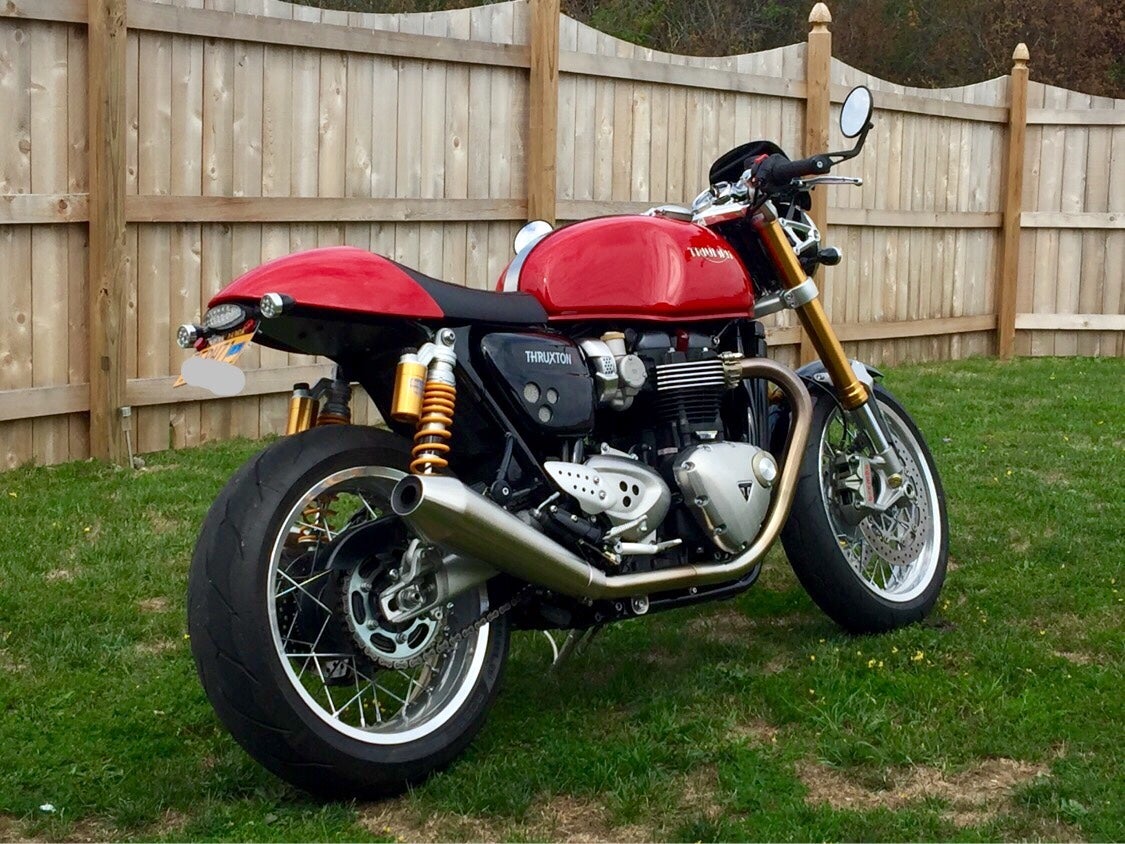 Show your Thruxton R/ Standard 1200 mods so far | Triumph Rat ...