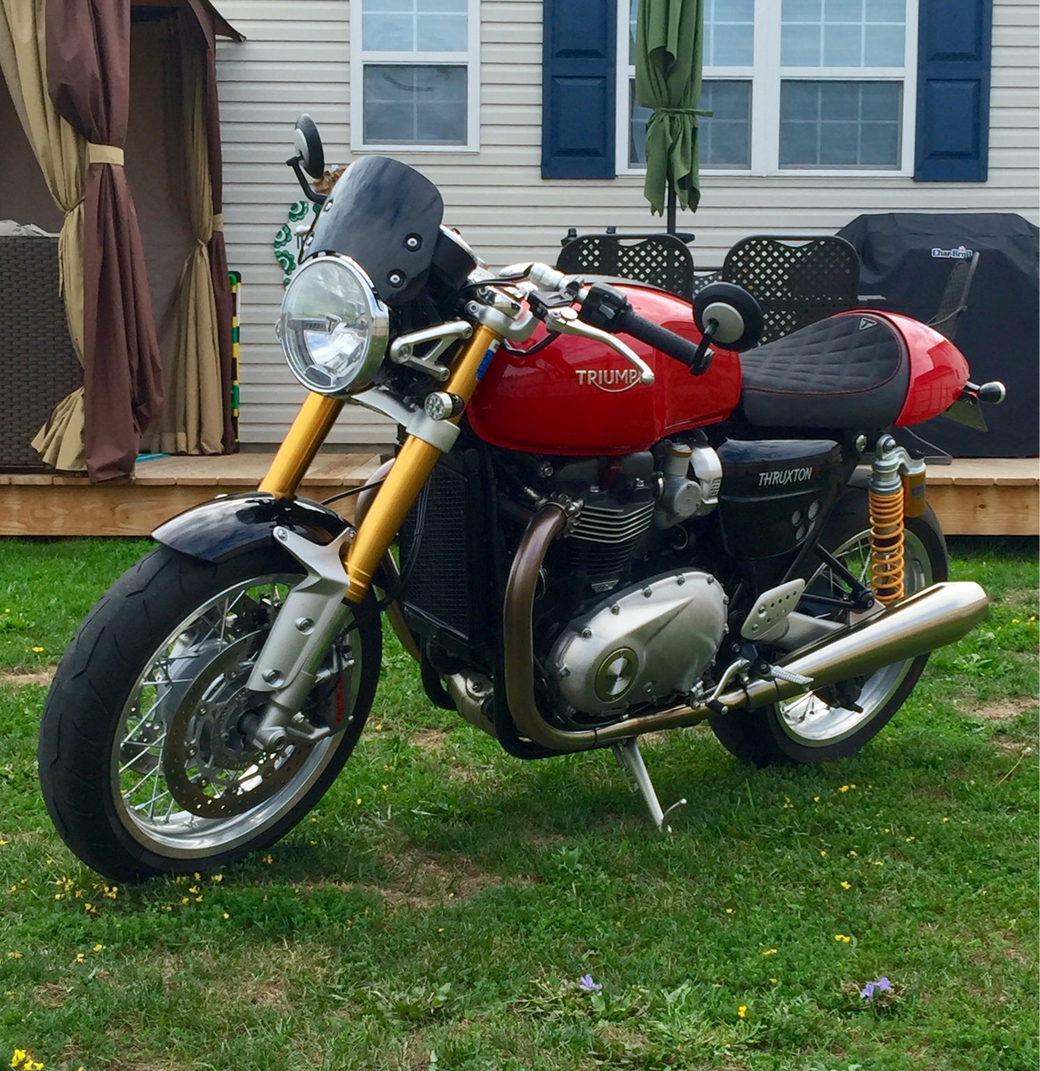 Show your Thruxton R/ Standard 1200 mods so far | Triumph Rat ...