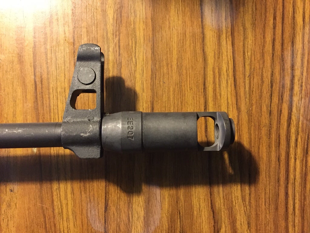 I want an AK74 style muzzle brake on my DDI AK 47 | AK Rifles