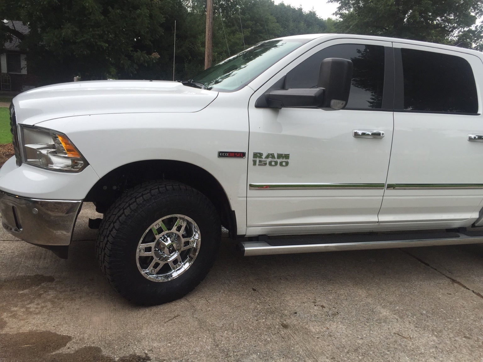Has anybody installed a 33" dia tire on their 17" wheels? | RAM 1500 ...