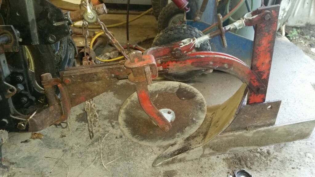 Simplicity 7100 land plow setup | My Tractor Forum