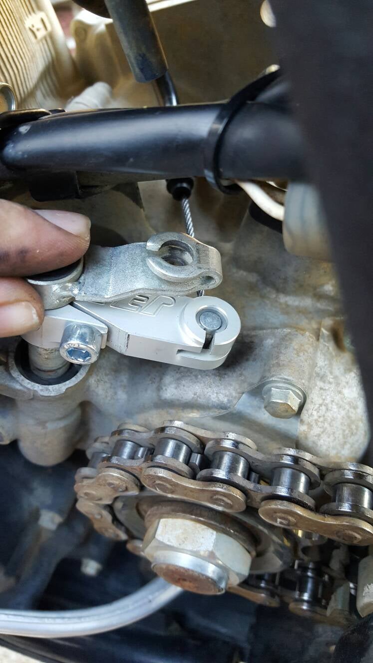 PEP ez pull clutch arm and install write up | YFZ Central