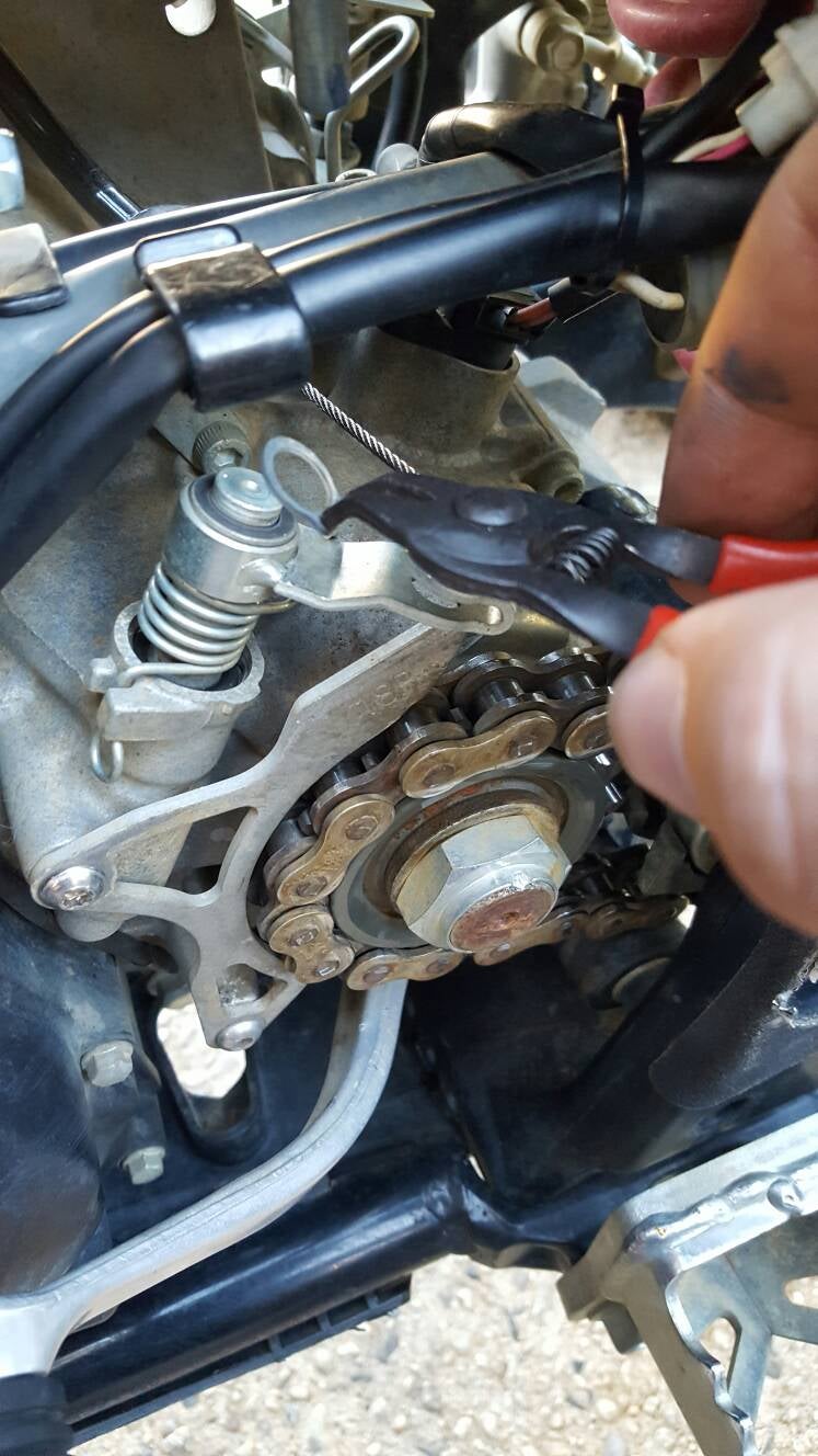 PEP ez pull clutch arm and install write up | YFZ Central