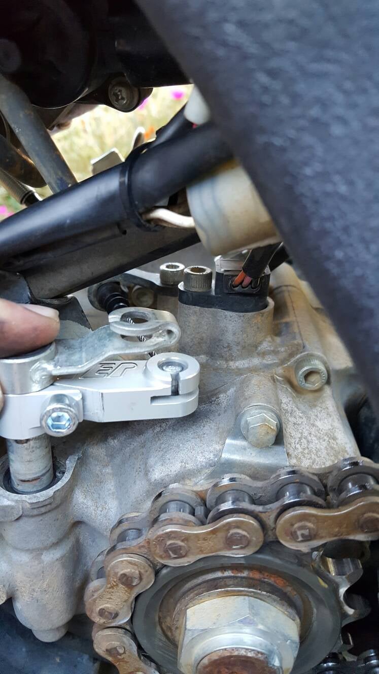 PEP ez pull clutch arm and install write up | YFZ Central