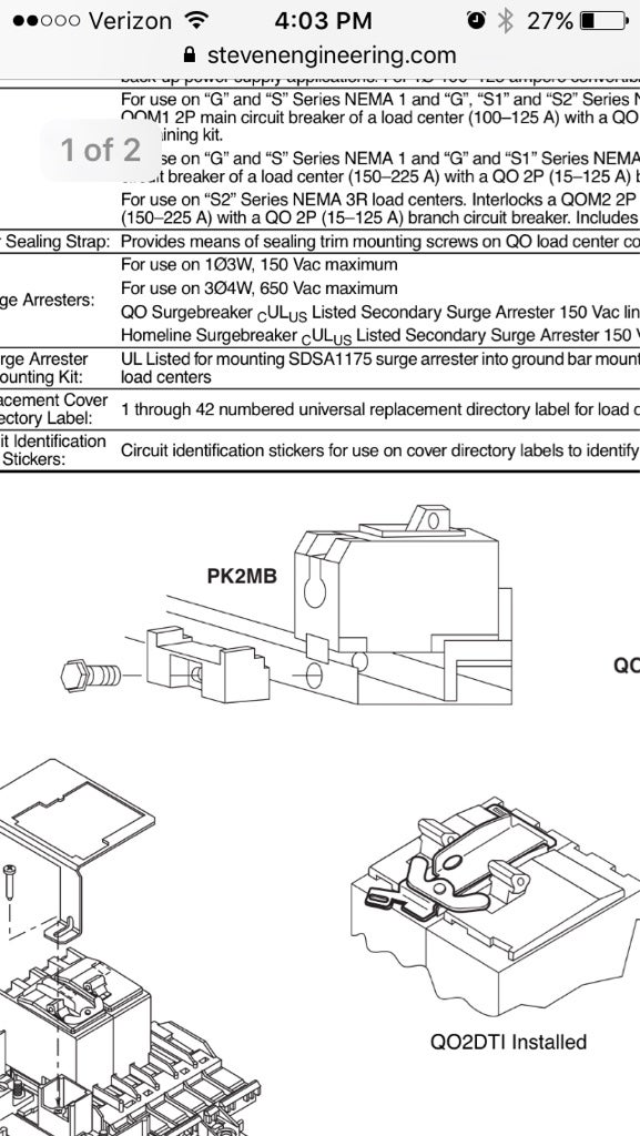Could use some help on installing a pk2mb retaining clip | Electrician Talk