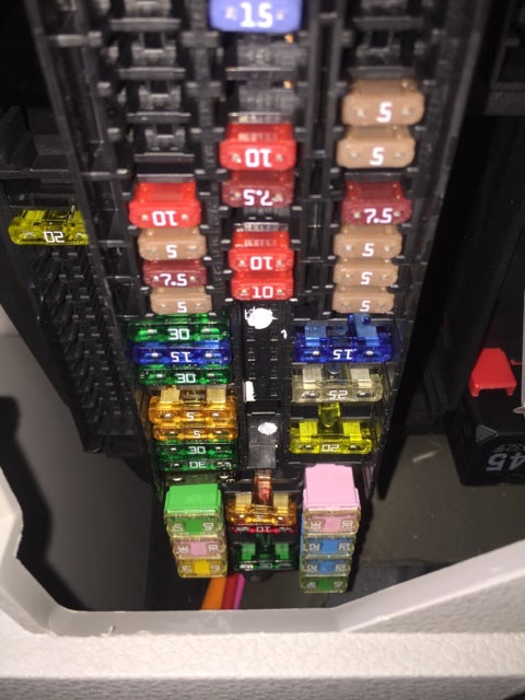 Help Please! Interior and rear tail lights blown fuse (I think!) | VW ...