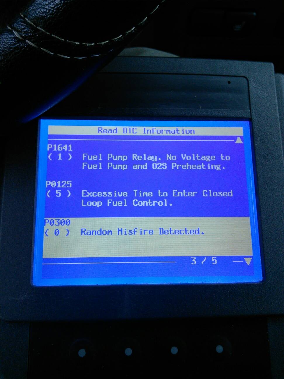 Saab 9-3 P1641 P0125 P0300 P0340 P1300 | SaabCentral Forums