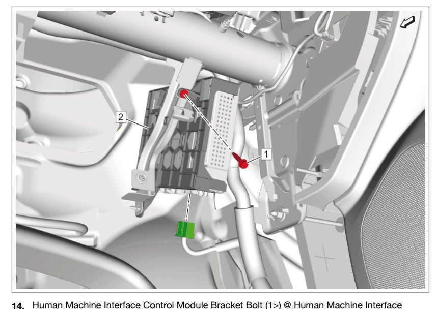 Bosch HMI module installation location | Chevrolet Cruze Forums