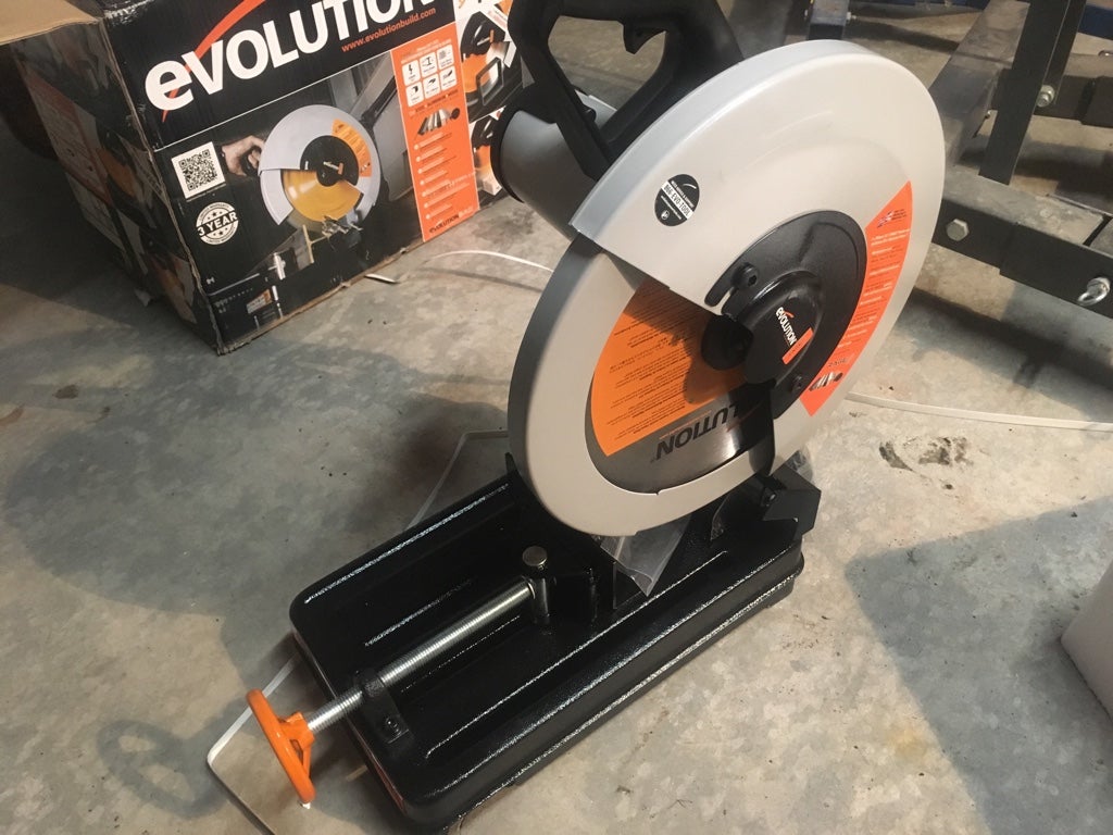 Evolution Rage 2 chop saw | Green Tractor Talk