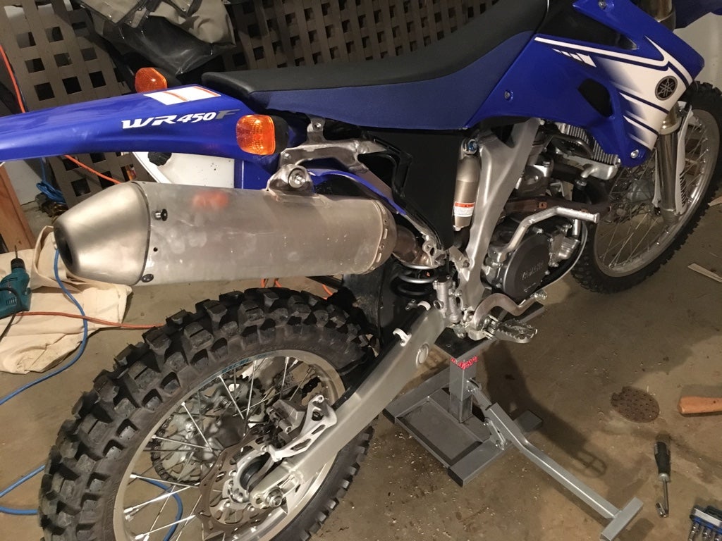 2007 wr450 conversion project! | SuperMoto Junkie