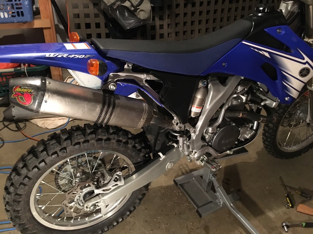 2007 wr450 conversion project! | SuperMoto Junkie