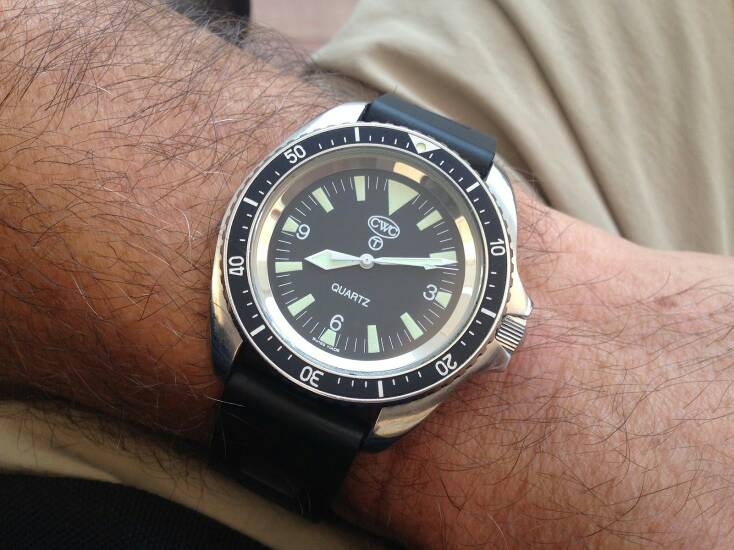 CWC Royal Marines Military Quartz,1995,ETA | WatchUSeek Watch Forums
