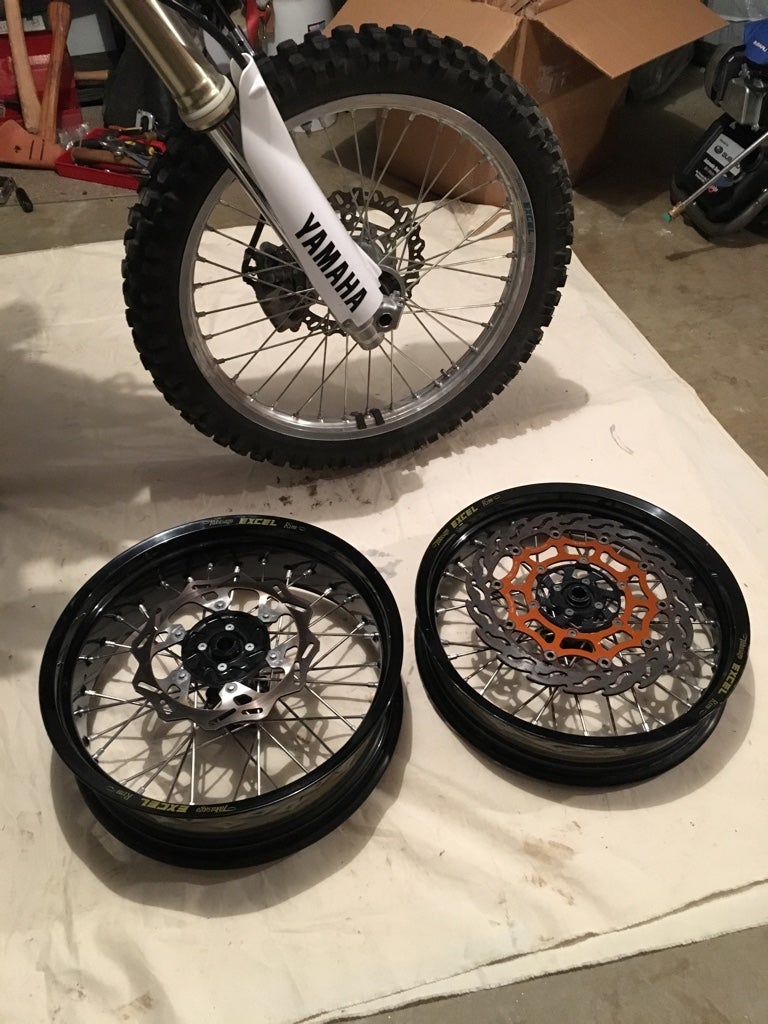 2007 wr450 conversion project! | SuperMoto Junkie