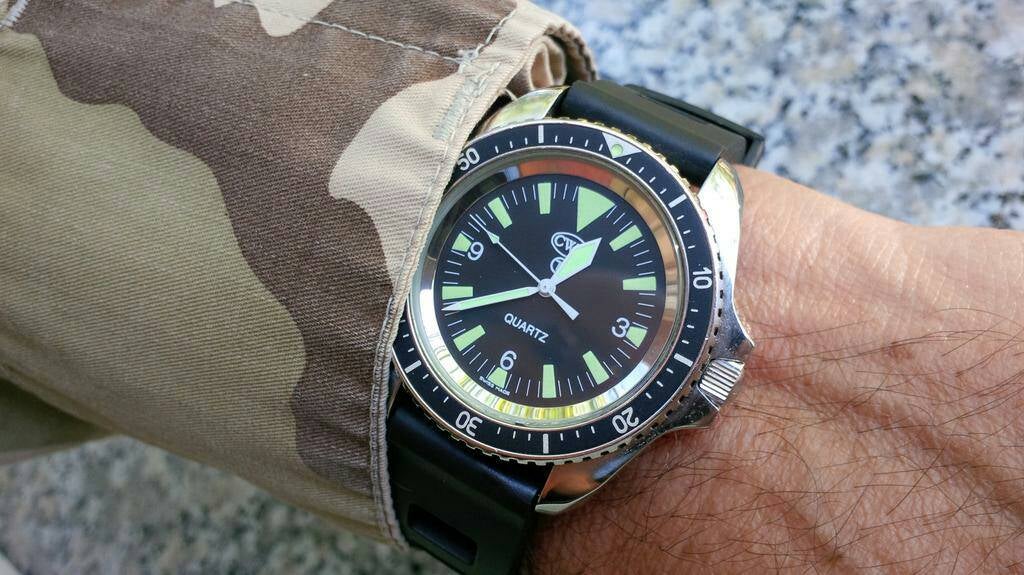 CWC Royal Marines Military Quartz,1995,ETA | WatchUSeek Watch Forums