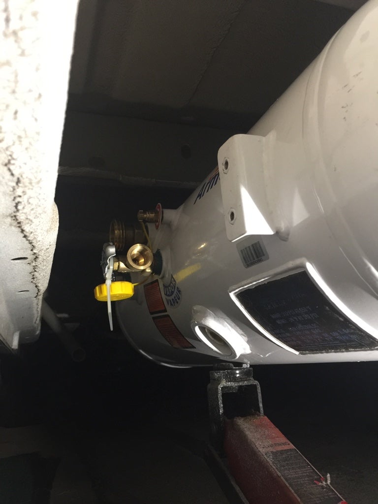 Safe location for undermount propane | Ford Transit USA Forum