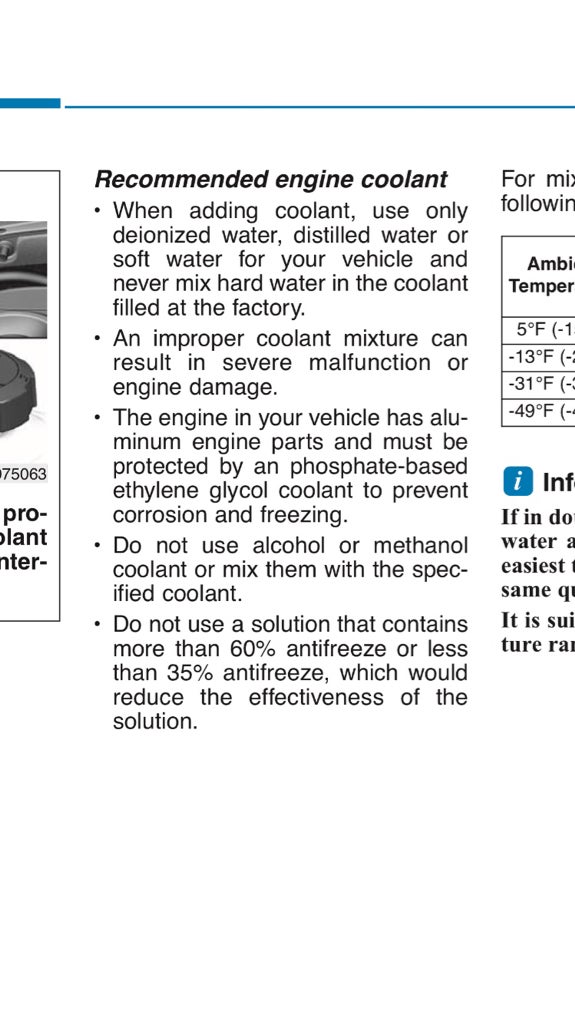 Antifreeze / Coolant | Hyundai Forums