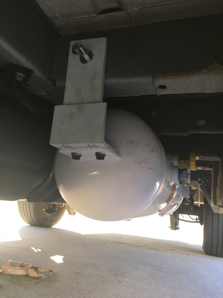Safe location for undermount propane | Ford Transit USA Forum