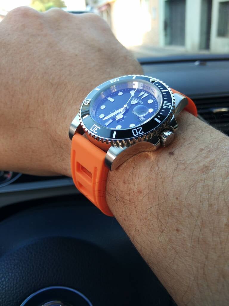 show your orange diver strap combo's | Page 3 | WatchUSeek Watch Forums