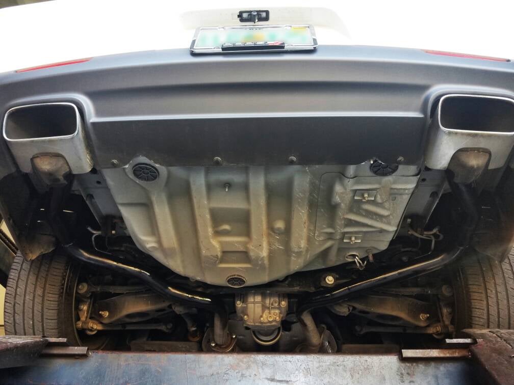 Dodge challenger factory Resonator replacement by straight pipes ...