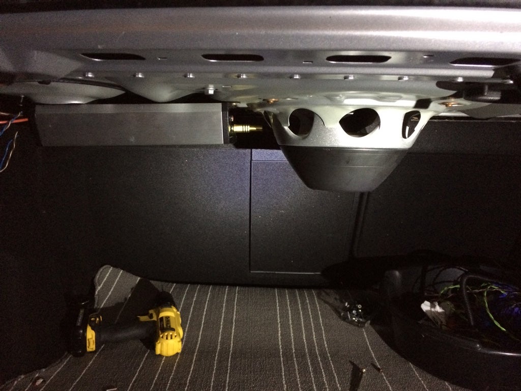 Install 10" Subwoofer for W211 | Mercedes-Benz Forum