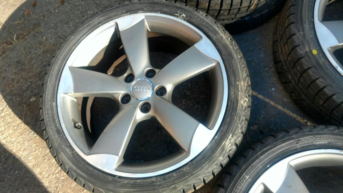 OEM Audi A3 18" Rotor Wheels | VW Vortex - Volkswagen Forum